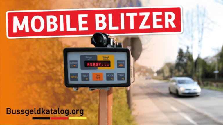 Mobile Blitzer in Deutschland: Welche Typen gibt es?